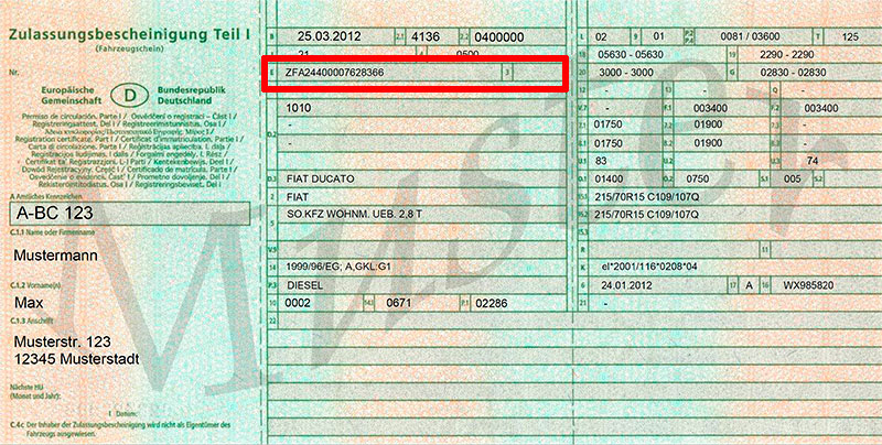 Fahrgestellnr./FIN › Wohnmobilversicherung online berechnen